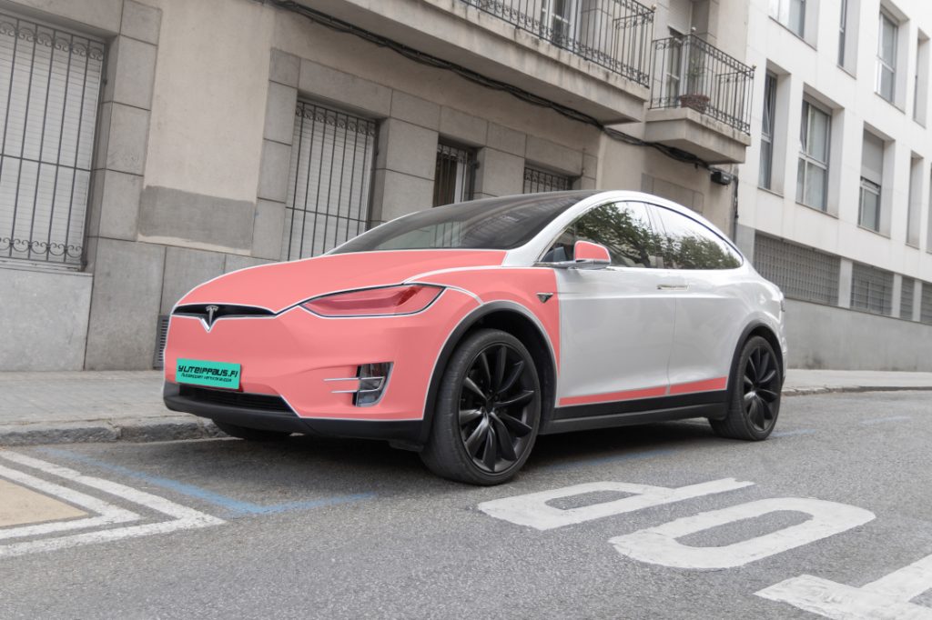 Tesla Model X valmiiksi leikatut PPF-kalvot - Yliteippaus.fi